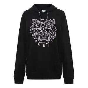 Kenzo Tiger Emblem Hoodie - Black