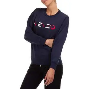 Kenzo Logo Pattern Crewneck Sweatshirt - Tan
