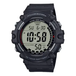Casio Quartz Sports Digital Watch - Black