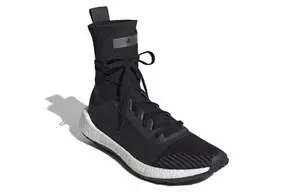 Adidas Stella Mccartney X Pulseboost Hd High Top Sneakers - Black