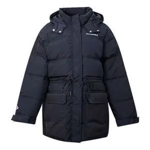 CONVERSE Mid Down Puffer Jacket With Drawstring Waist
