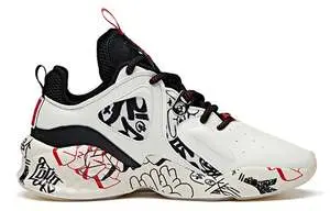 ANTA X Coca-cola Badao Sneakers - White/black/red