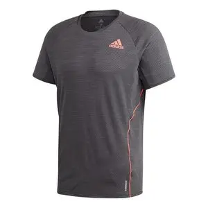 Adidas Runner Short Sleeve Training Tee - Grey