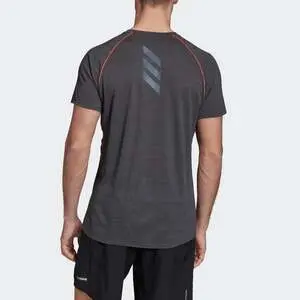 Adidas Runner Short Sleeve Training Tee - Grey