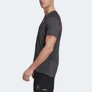 Adidas Runner Short Sleeve Training Tee - Grey