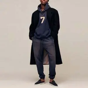 Fear Of God 7 Vintage Hooded Sweatshirt - Navy