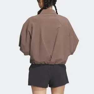 Adidas Future Of Tech Zip-up Shirt Jacket - Brown