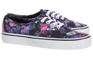 VANS Authentic 'warped Floral - Black