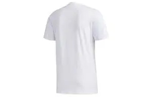 Adidas Sports Camouflage Pattern Round Neck Short Sleeve