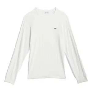 Adidas X Clot Long Sleeve Ribbed T-shirt Asia Sizing 'core White - Core White/core White