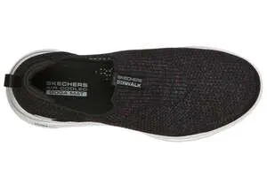 Sketchers Go Walk Slip-on Sneakers - Black/white