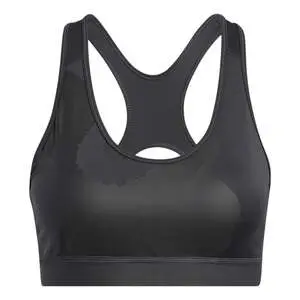 Adidas X Marimekko Believe This Medium-support Bra Asia Sizing - Black