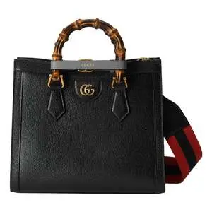 Gucci Diana Small Tote Bag - Black