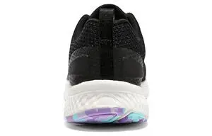 Sketchers Go Run Consistent Athletic Shoes - Black/lavender