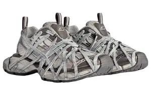 Balenciaga 3xl Extreme Lace Sneakers - Grey/brown/beige