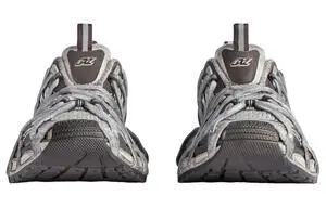 Balenciaga 3xl Extreme Lace Sneakers - Grey/brown/beige