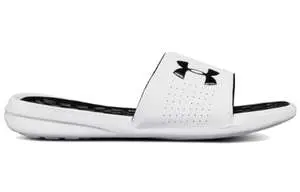 Under Armour Playmaker Slides - White/black
