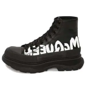 Alexander McQueen Lace Up Ankle Boots
