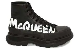 Alexander McQueen Lace Up Ankle Boots
