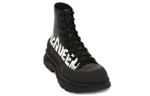 Alexander McQueen Lace Up Ankle Boots