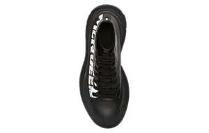 Alexander McQueen Lace Up Ankle Boots