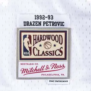 Mitchell & Ness X Nba New Jersey Nets 1992-93 Swingman Jersey 'drazen Petrovic 3