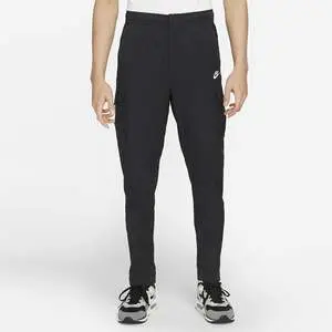 Nike Casual Solid Color Black Sports Pants/trousers/joggers