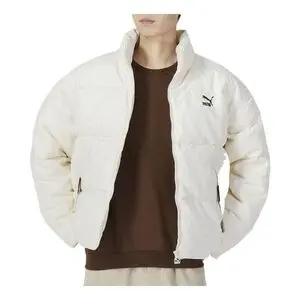 PUMA Logo Puffer Jacket - White