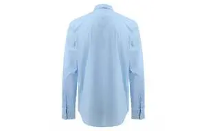 Burberry Cotton Classic Long Sleeves Shirt Blue