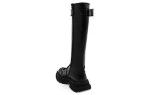 Alexander McQueen Tread Slick Lace Up Boots
