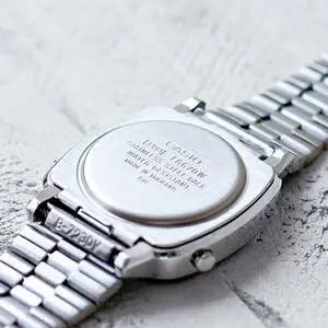 Casio Stainless Steel Digital Watch