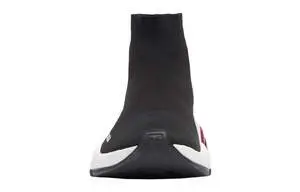 Balenciaga Speed Trainer Sneakers - Black/pink