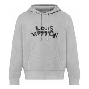 LOUIS VUITTON Pattern Printing Hoodie - Grey