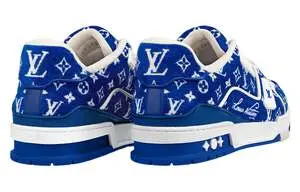 LOUIS VUITTON Trainer Sneakers - Blue/white