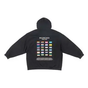 Balenciaga Pride Hoodie Boxy Fit
