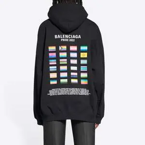 Balenciaga Pride Hoodie Boxy Fit