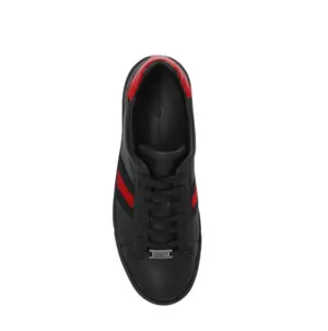 Gucci Ace Leather Platform Sneakers