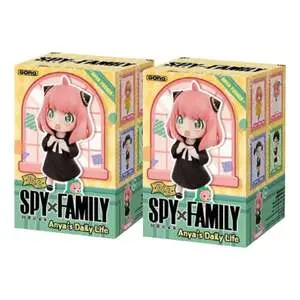 POP MART Spy X Family Anya's Everyday Dlc Figures Sealed Case - Multi-color
