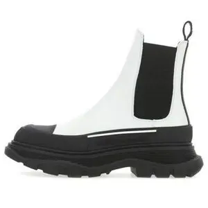 Alexander McQueen Alexander McQueen Tread Slick Boots White/black