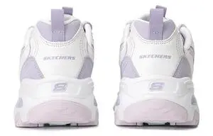 Sketchers D'lites 1.0 Sneakers - White/purple