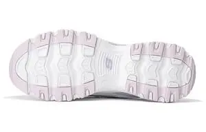 Sketchers D'lites 1.0 Sneakers - White/purple