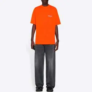 Balenciaga Large Fit T-shirt 'fluo