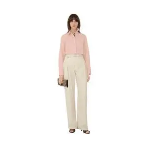 Burberry Highlands Chain Wallet - Sand