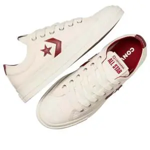 CONVERSE Star Player 76 Oxford Sneakers - Red/tan