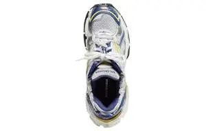 Balenciaga Runner Sneakers - White/black/blue