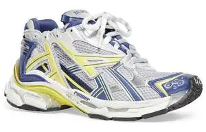 Balenciaga Runner Sneakers - White/black/blue