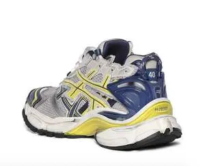 Balenciaga Runner Sneakers - White/black/blue