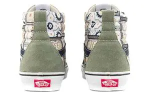 VANS Sk8-hi Patchwork High-top Sneakers - Grey