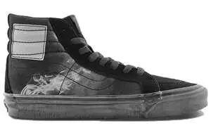 VANS Sk8-hi Lx Smoke And Mirrors X Concepts High Top Sneakers - Black/smoke