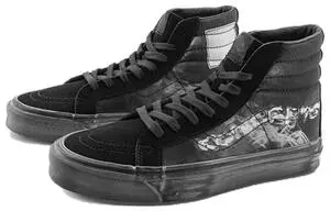 VANS Sk8-hi Lx Smoke And Mirrors X Concepts High Top Sneakers - Black/smoke